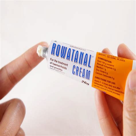 Rowatanal Creme Para Hemorroida 26g Um Aplicador Farmácia Brasil