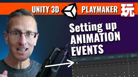 unity 3d and playmaker setting animation events that are triggered from