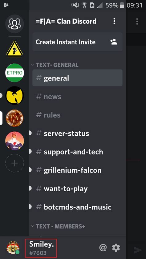 how to submit your discord id into your profile