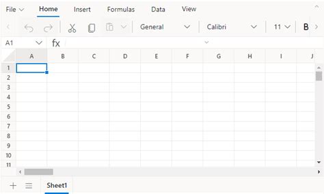 getting started with asp core spreadsheet control