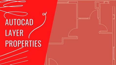 5 autocad layer properties youtube