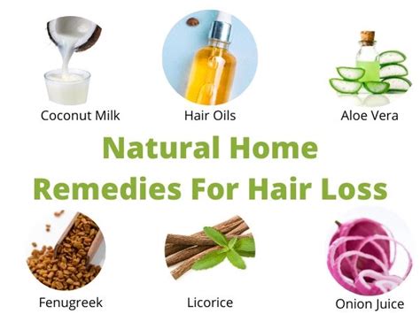 Natural Home Remedies For Hair Loss