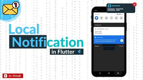 flutter local notifications instant and schedule notifications