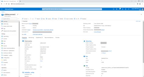 launch the cdata connect azure virtual machine