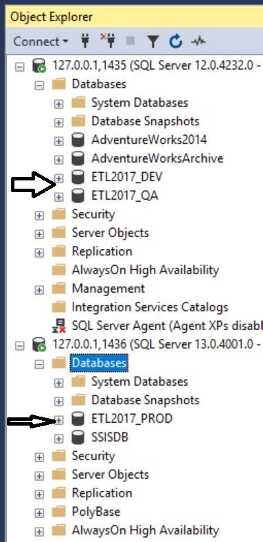 designing a simple ssis package using sql server 2016