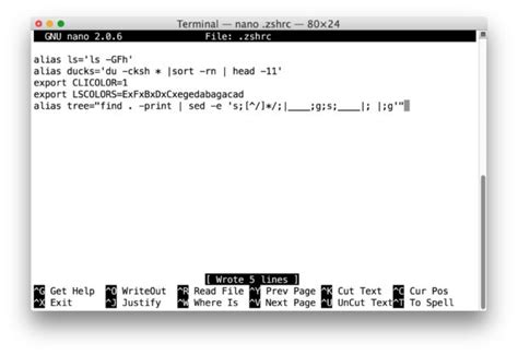 using a mac equivalent of unix “tree” command to view folder trees at