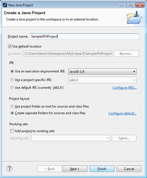 implementing jpa persistence genuitec
