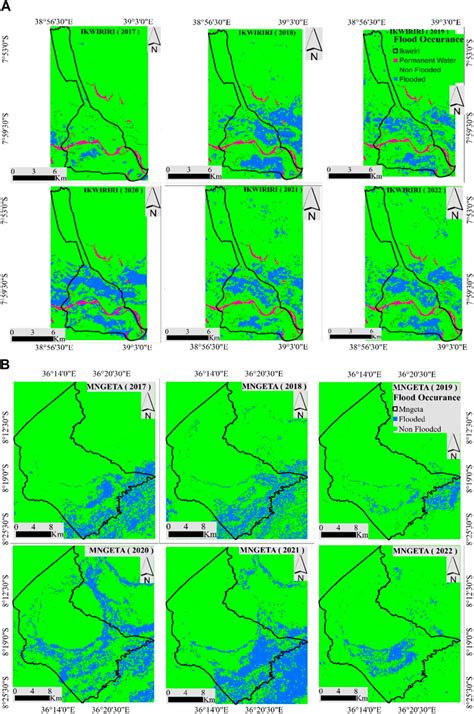 Frontiers Uncovering Spatiotemporal Pattern Of Floods With Sentinel 1