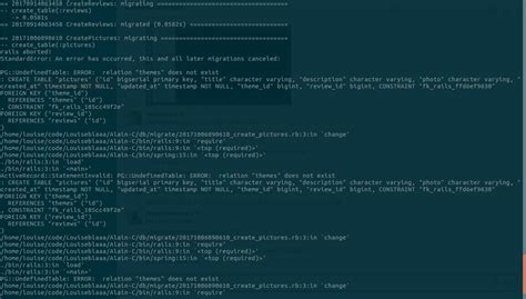 [résolu] problème de migration ruby par loulouize page 1