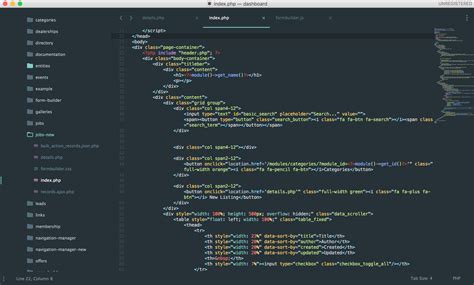 sublime 3 editor syntax highlighting php html not