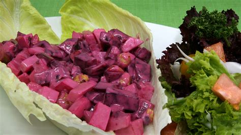 Ensalada De Remolacha Y Manzana Arancha Plaza Video Receta Canal