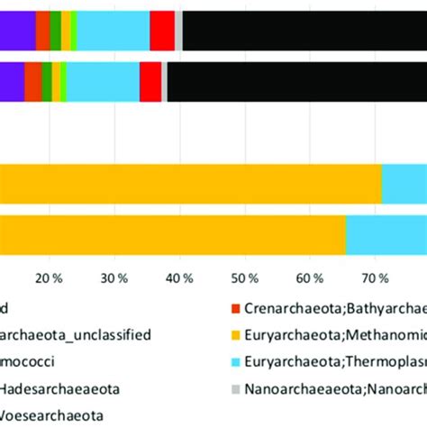 Relative Abundance Of The Bacterial Classes Belonging To The Dominant