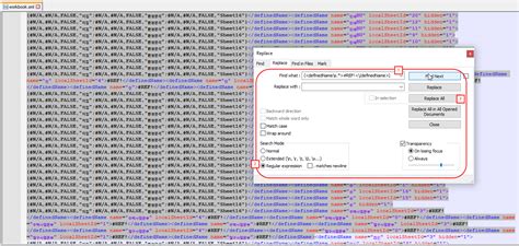 find replace definedname regex học excel online miễn phí