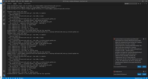installation esp idf on vs code idfgh 5394 · issue 7140 · espressif