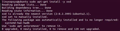 xxd command in linux with examples