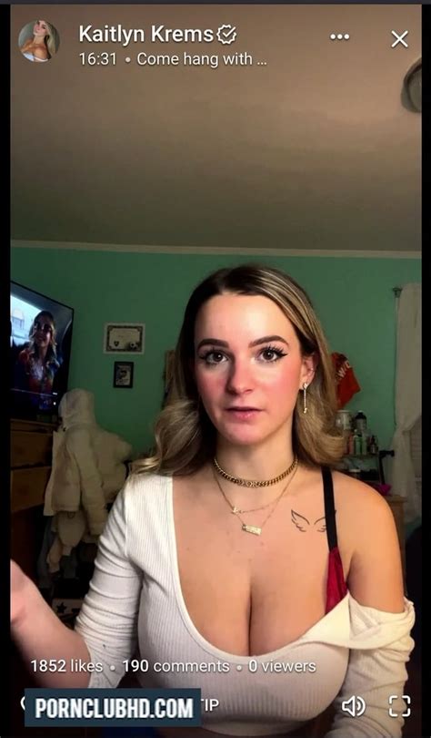 Kaitlyn Krems Hot Video Onlyf Leak Show Big Boobs R
