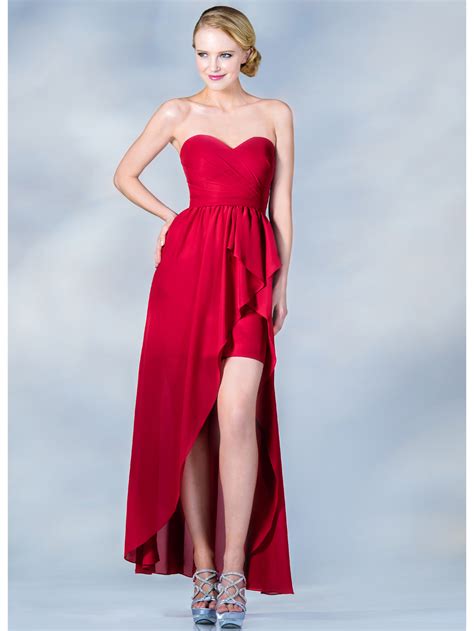 Sweetheart High Low Cocktail Dress Sung Boutique L A