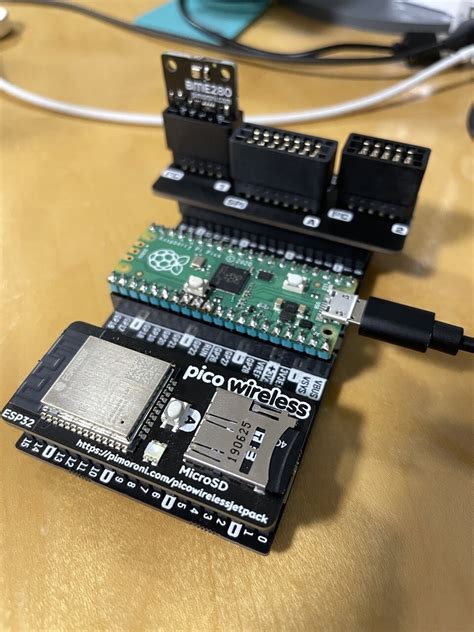 raspberry pi picoとpico wireless packとbme280でzabbixにデータを送ってみる あっきぃ日誌