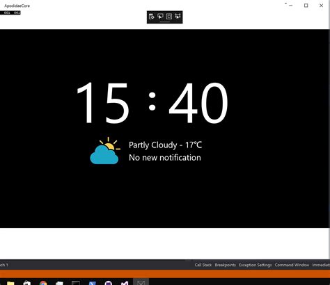 c uwp xaml strange white ribbon shown in my uwp app