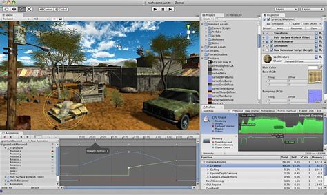unity 3d as a demo platform on mac os x demozcene