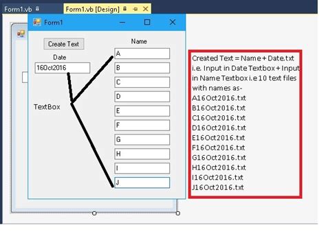 basic how to create 10 blank text files with specific names as name