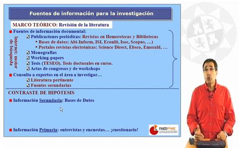 Metodología De Investigación Fuentes De Información Para La