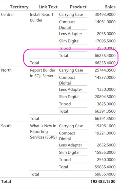 tutorial format text report builder sql server reporting services