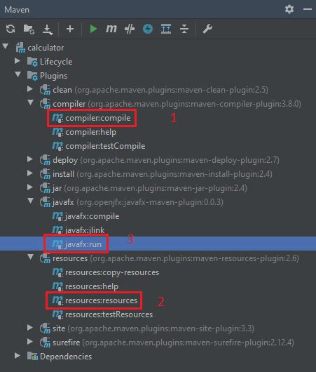creating javafx project with maven