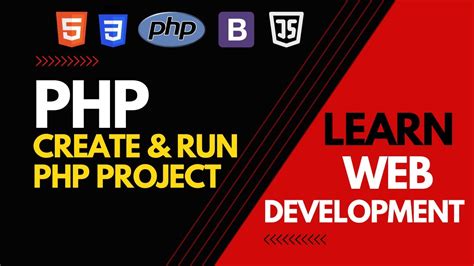 create and run php project youtube