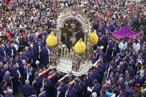 Señor De Los Milagros Vuelve A Recorrer Lima El Sábado 5 De Octubre