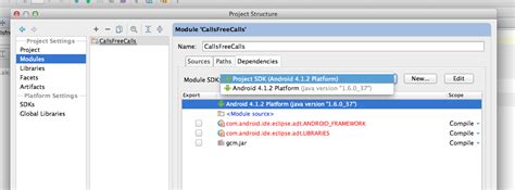 java intellij import existing eclipse android project