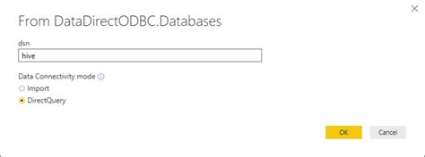 power biでdatadirect odbc driversを使ってダイレクトクエリを実行する qiita