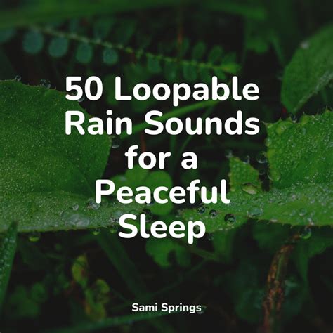 50 Loopable Rain Sounds For A Peaceful Sleep Album By Relaxing Nature