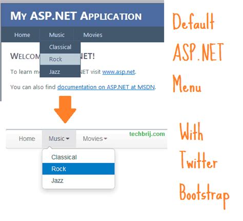 responsive asp menu control with twitter bootstrap