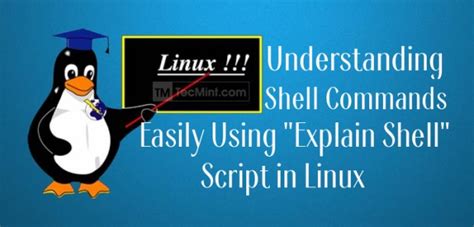 understanding shell commands easily using explain shell script in linux