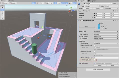 navmesh surface ai navigation 1 1 0 pre 1
