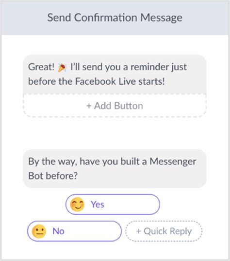 how to create a messenger bot sequence for your live video or webinar