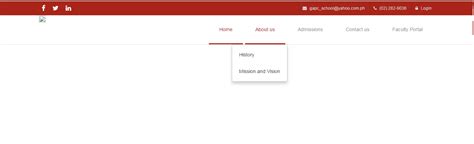 html dropdown border bottom disaappeard when hover to