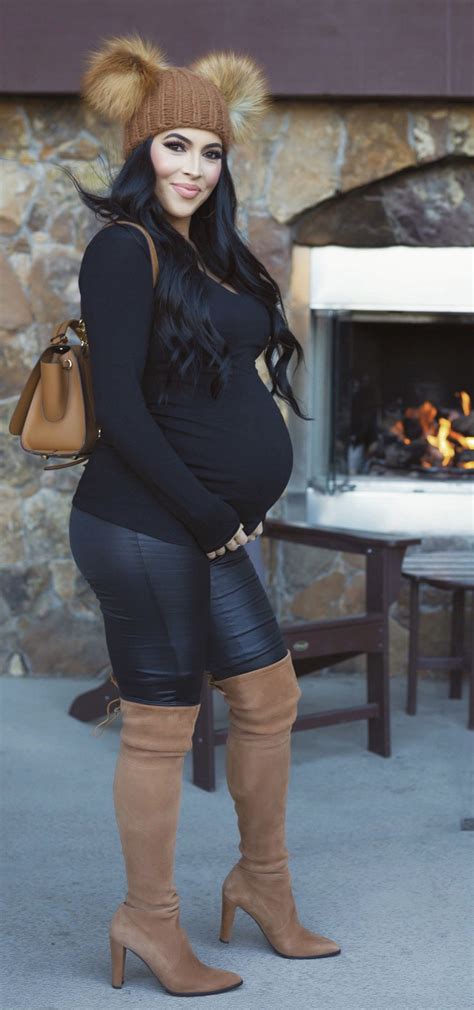 Cute Winter Pregnancy Outfits Jacklyn Bannister