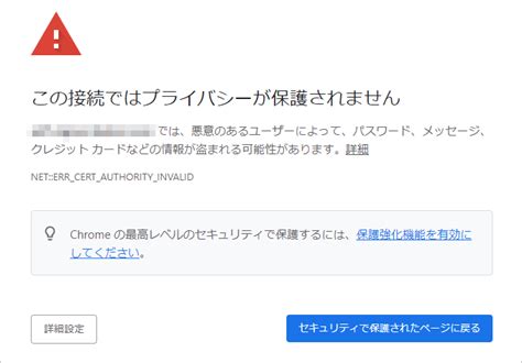 net err cert authority invalidのエラーコードの原因と解決方法 世界一わかりやすいセキュリティ