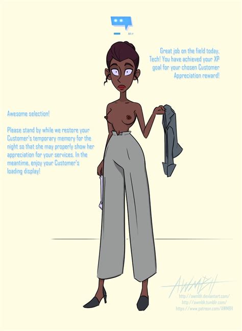 awmbh black hair brain drain breasts dark skin female only