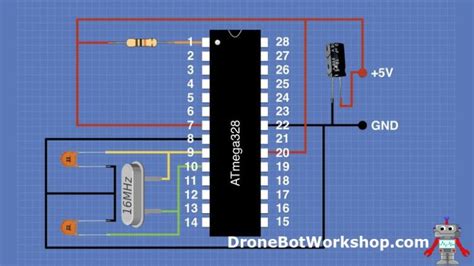 from arduino to atmega328 dronebot workshop