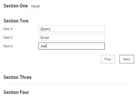 accordion style wizard driven form plugin jquery accordion wizard