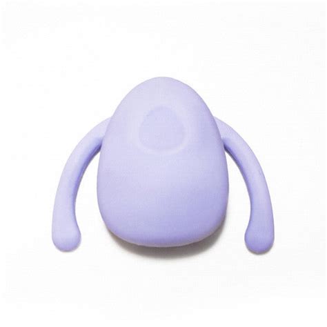 Durio Sg Dame Products Eva Hands Free Couples Vibrator Lavender
