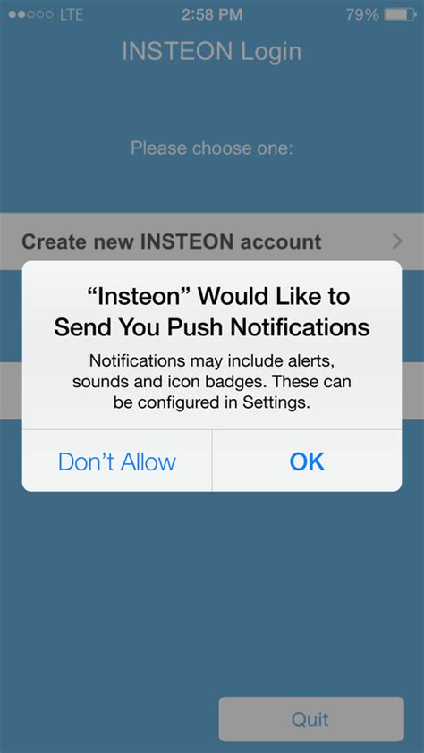 transitioning from text messages to push notifications — insteon