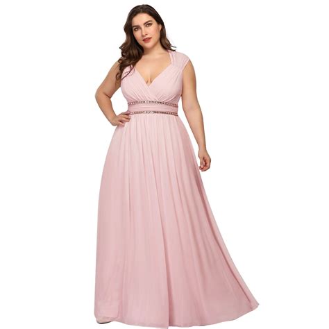 Ever Pretty Womens Plus Size Empire Waist Long Evening Military Ball
