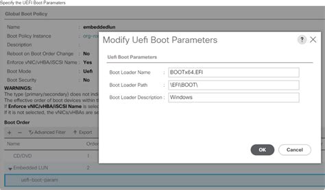 solved unable to set ucsm boot order rules to loose cisco community