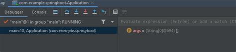 java how to debug spring boot application with intellij idea community