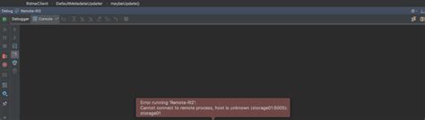 java debugging intellij can not connect to debug