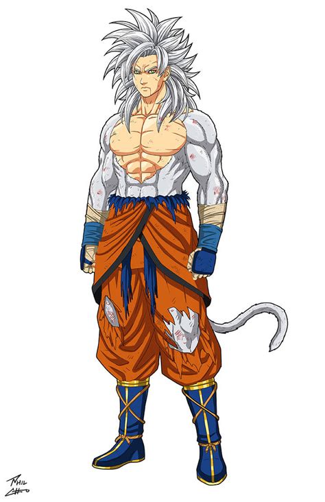 Ultra Oozaru Goku Dbu By Phil Cho On Deviantart
